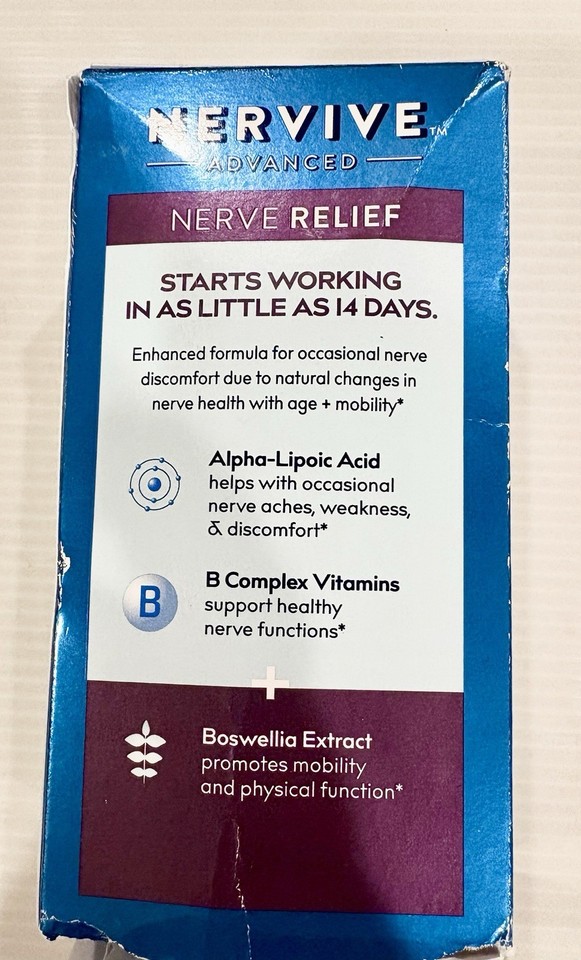 Nervive Advanced Nerve Relief + Mobility for Pain, Weakness ...