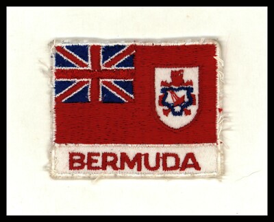 Bermuda Flag Travel Souvenir Embroidered Patch 2.5" x 2" | eBay.de