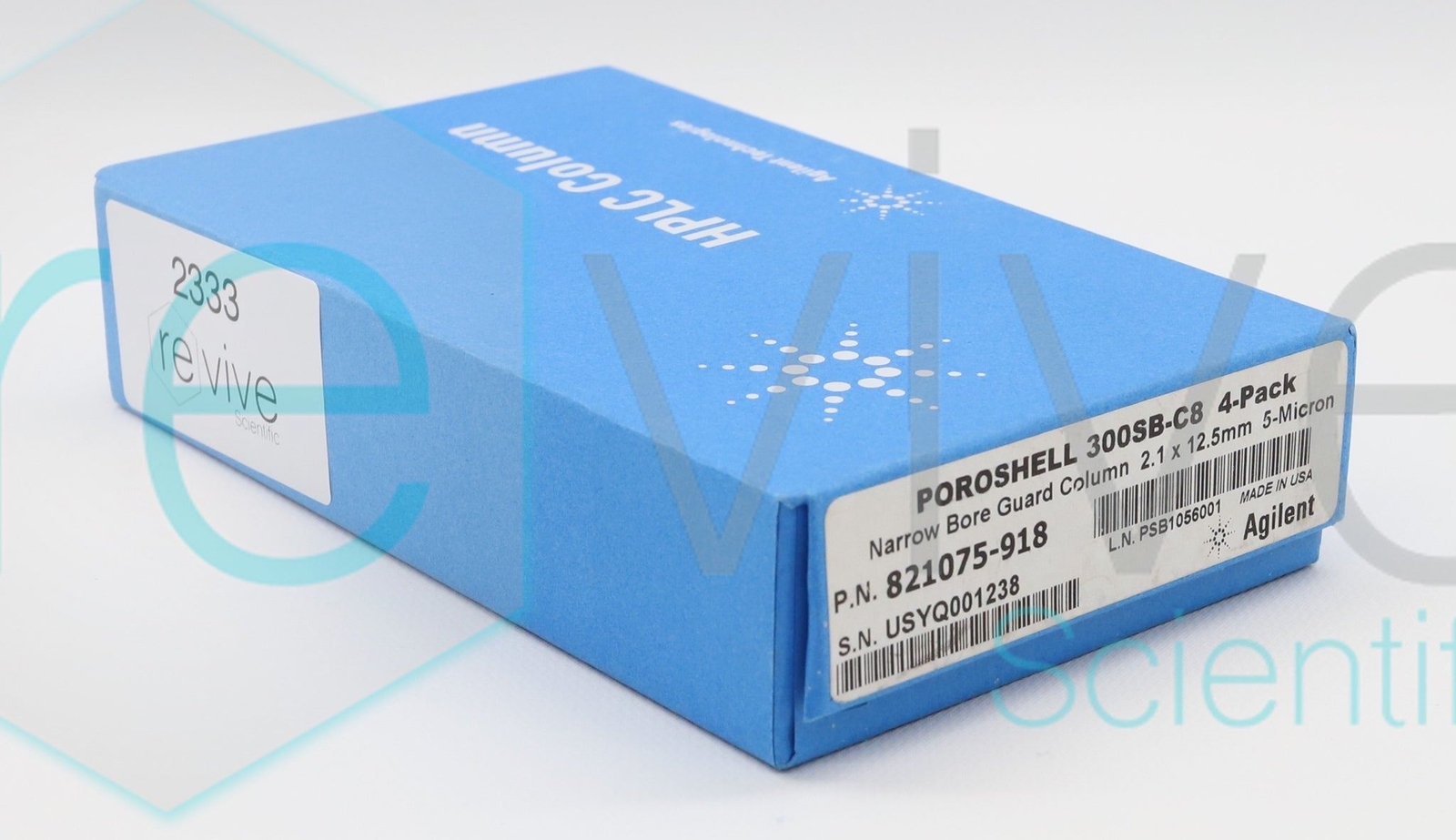 Agilent Poroshell 300SB-C8 2.1 x 12.5 mm 5µm - 4 Pack | eBay