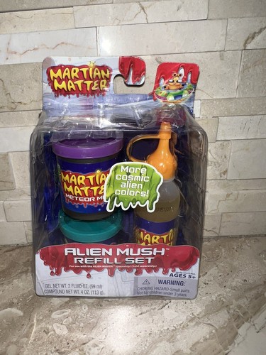 Hasbro Martian Matter Alien Mush Refill Set 2007 New Sealed! | eBay