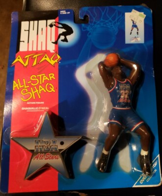 1993 KENNER SHAQ ATTACK ALL-STAR SHAQ Shaquille O'Neal ACTION FIGURE | eBay