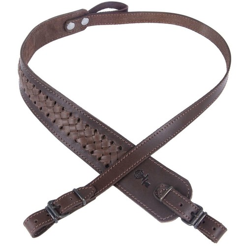 Tactical Strap Leather Shoulder Shotgun Hunting Shooting Sling Rifle ...
