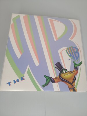 Vintage Warner Brothers THE WB Frog Press Guide 3 Ring Binder 1997-1998 ...