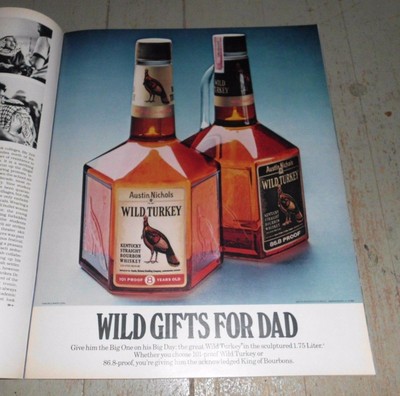 Wild Turkey Wild Gifts for Dad 1982 Mint Print Ad Father's Day 10x13in ...