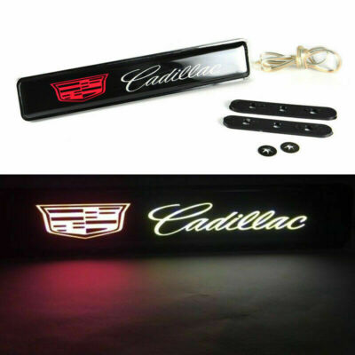 NEW 1X For CADILLAC LED Logo Light Car For Front Grille Badge ...