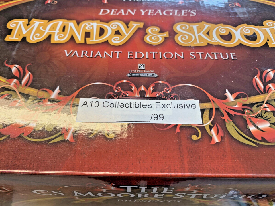 CS Moore studio Mandy and Skoots Very RARE Statue only 99ex signed Dean ...