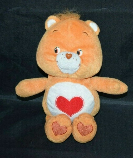 Tenderheart Tender Heart Orange Care Bears Plush Bear 2002 10" TCFC for ...