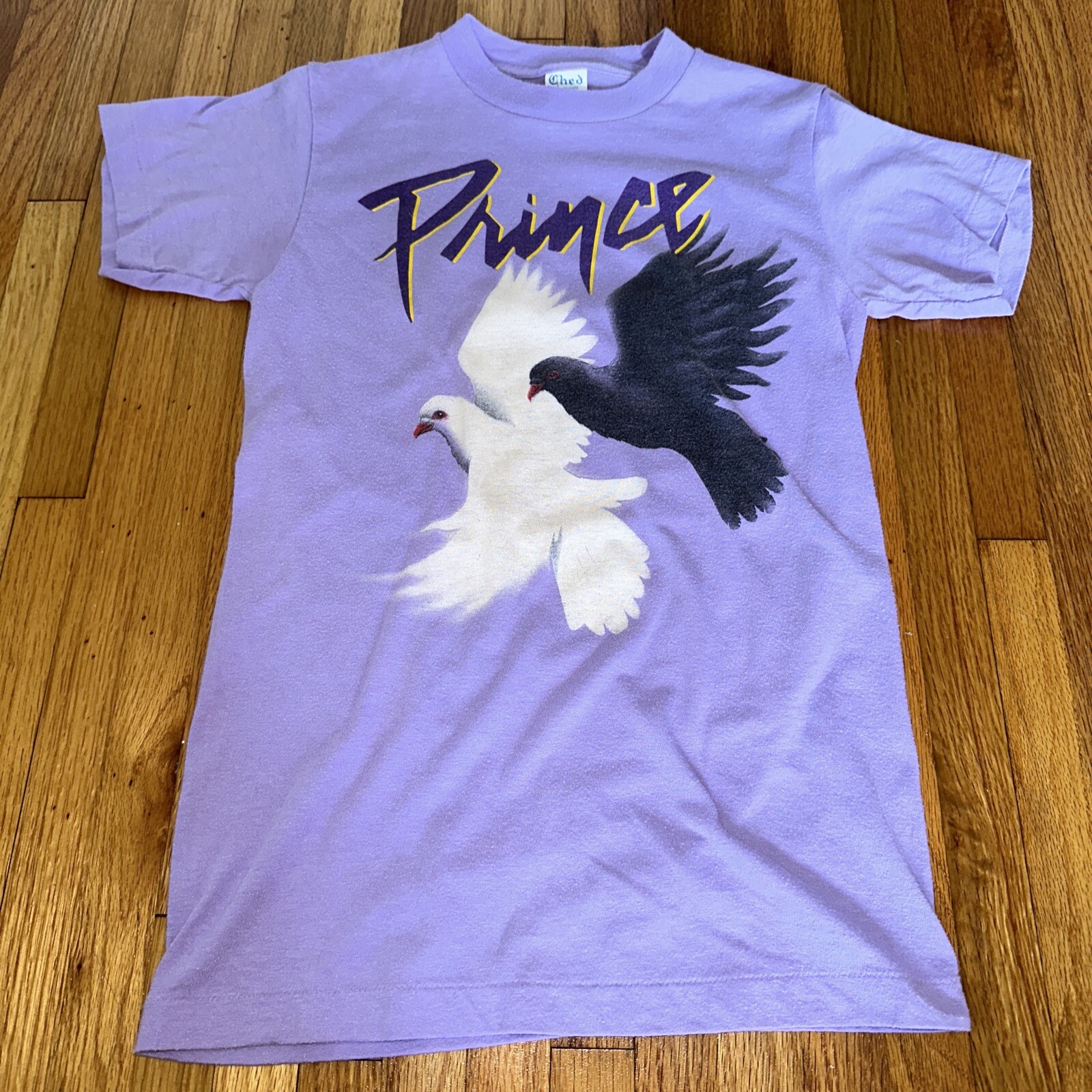 Vintage Prince 1984 Purple Rain Doves Tour Shirt - Gem
