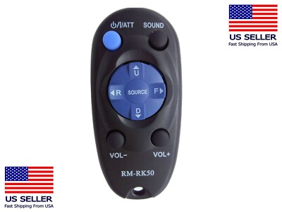 New JVC Replacement Wireless Remote Control For JVC Car Stereo RM-RK50 ...