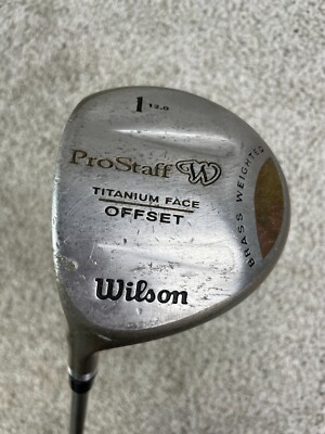 Wilson ProStaff Driver 12.0° Titanium Face Offset Graphite LHand Ladies ...