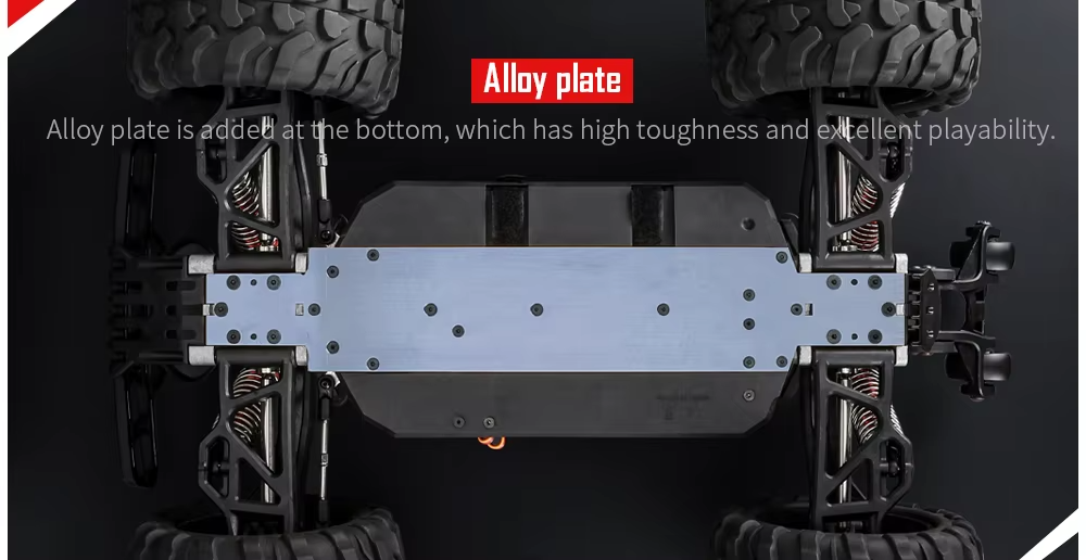 RAPTOR N518 4WD 1/8 SCALE 100KMH BIG FOOT BRUSHLESS BASHER RC TRUCK RTR ...