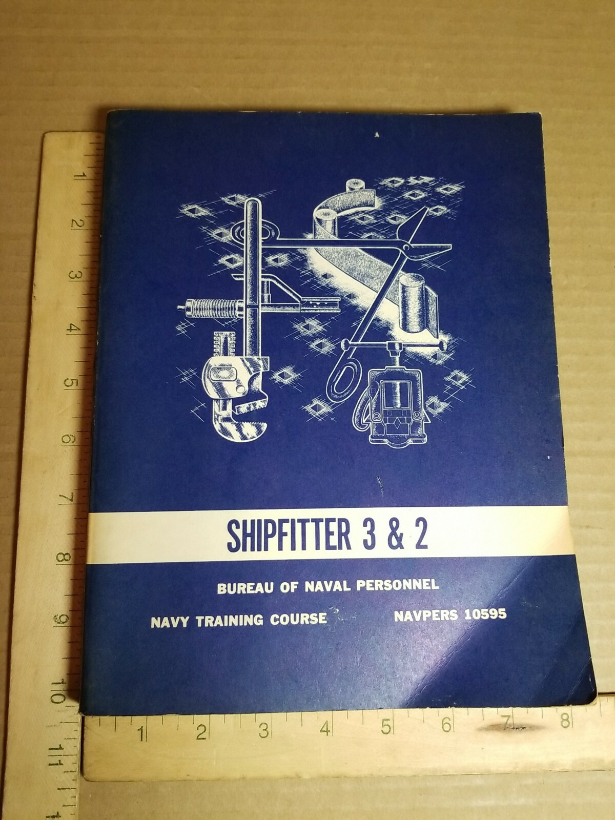 SHIPFITTER 3 & 2 Bureau of Naval Personnel Navy Training Course Navpers ...
