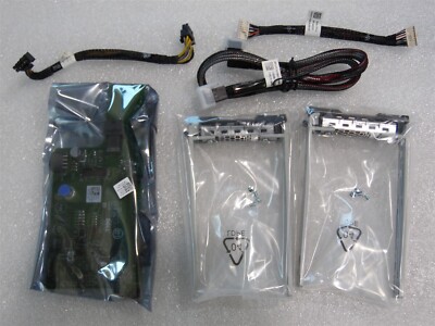 REAR FLEX BAY DRIVE BACKPLANE 2 TRAYS KIT DELL POWEREDGE R730xd 2.5 SFF ...