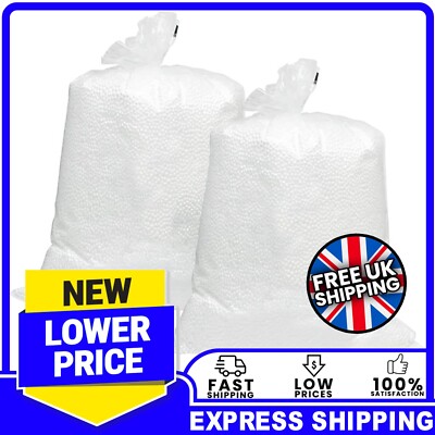 1.5 Cubic Ft White Refill Booster Bean Bag Beads For Wall Cavity ...