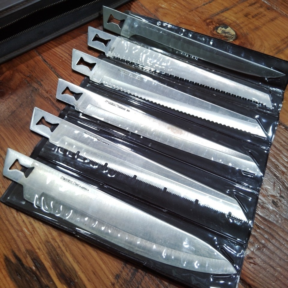 Kershaw Kai Blade Trader Interchangable Multi Blade Knife Set | eBay