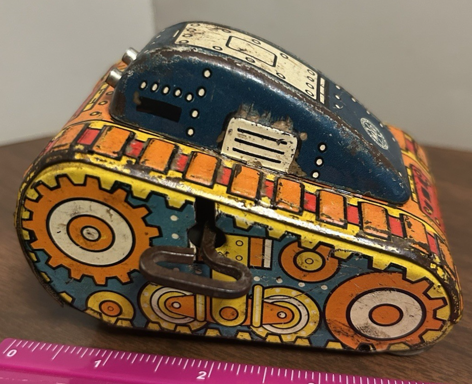 Vintage 4" Marx Tin Wind Up #5 Tank. See Video. 1950's. | eBay