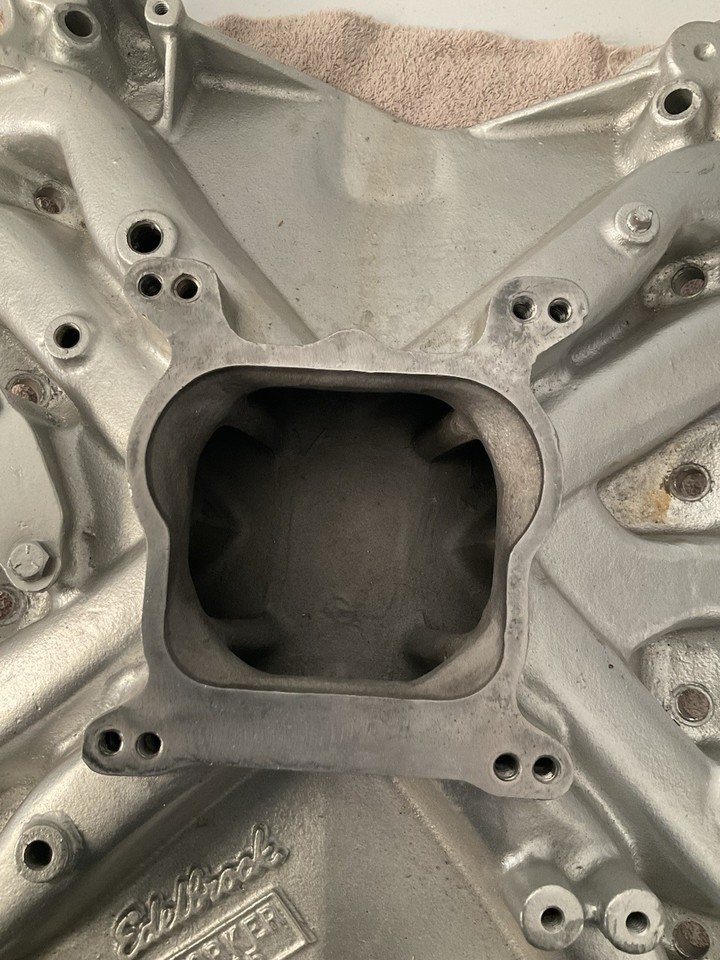 Edelbrock Torker 455 Olds Aluminum Intake | eBay