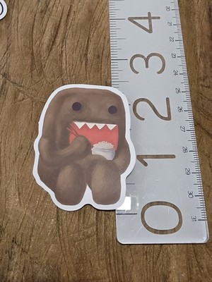 DOMO Sticker Domo Decal Monster Sticker Monster Decal Water Bottle ...