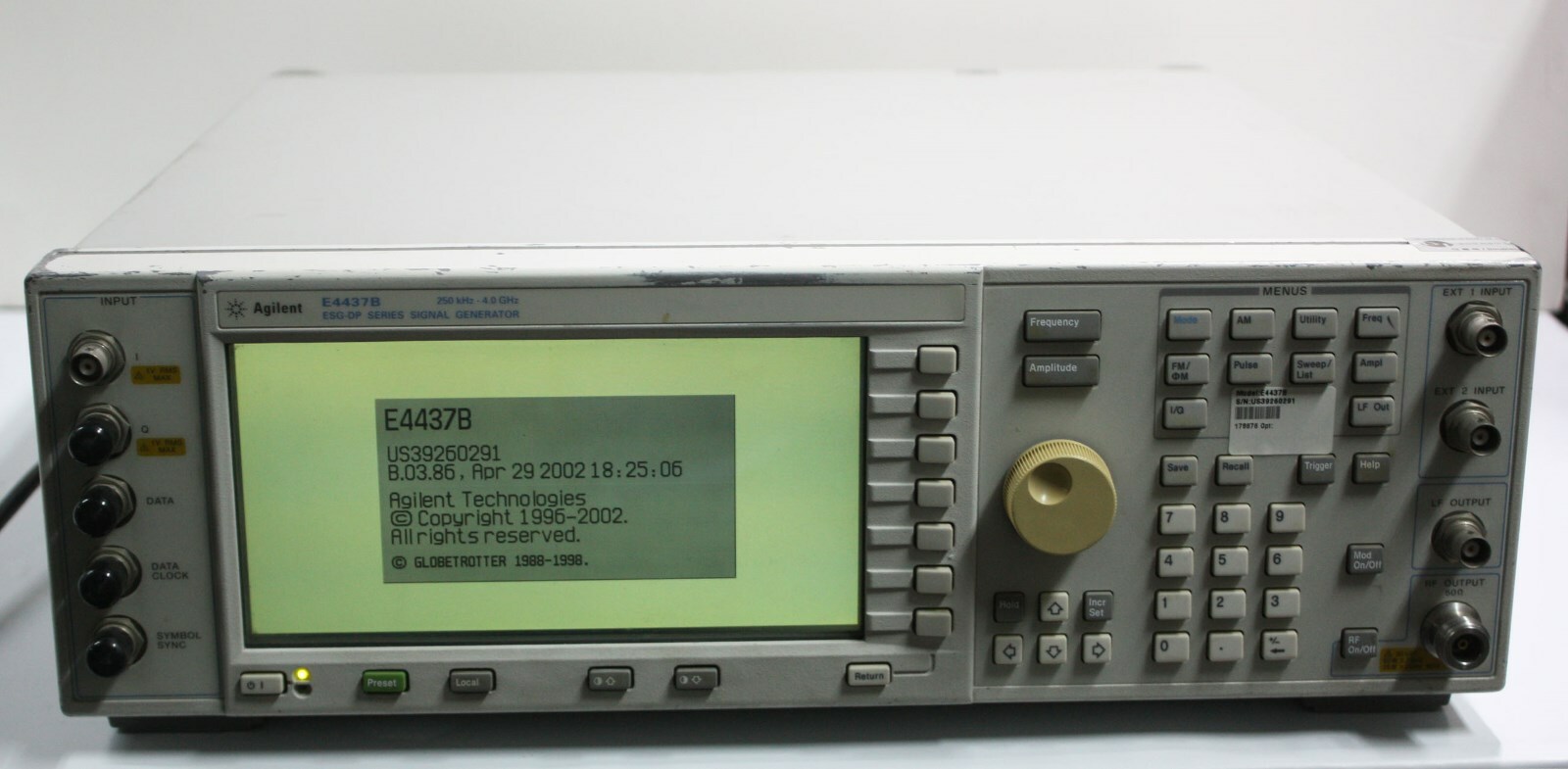Agilent/HP E4437B RF Signal Generator opt 100,101,UN5,UN8,UN9,UND | eBay