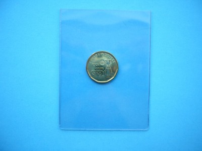 2012 100TH GREY CUP CANADA DOLLAR CFL FOOTBALL COIN LOONIE MINT UNUSED ...