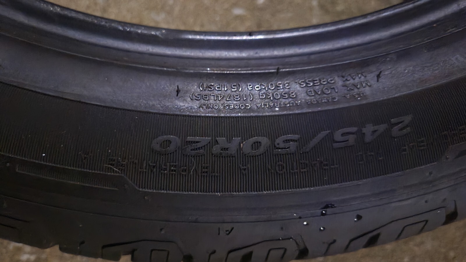 Hankook Mavis Traction Control 245/50R20 Tire | eBay