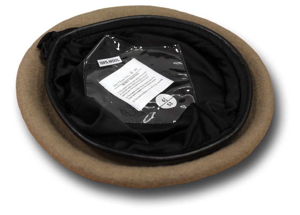 1 NEW SAS ISSUE SAND WOOL BERET [19008] | eBay UK