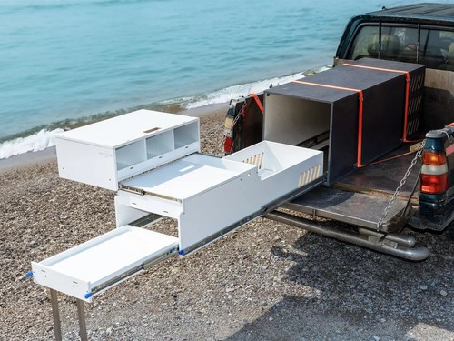 XK Overland Kitchen Box WD1511 All-in-One Camping for Pickup Truck | eBay