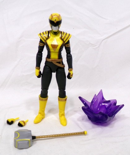 Hasbro Power Rangers Lightning Collection Yellow Omega Ranger 6" Figure ...