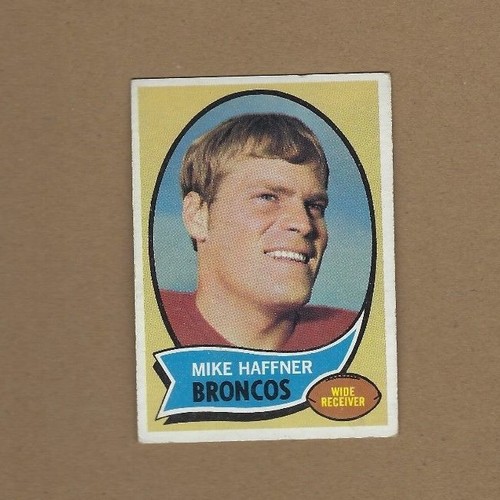1970 TOPPS MIKE HAFFNER FOOTBALL CARD #14 FREE SHIPPING | eBay