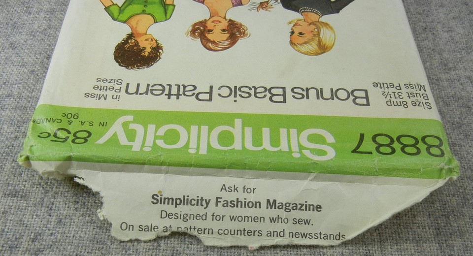 Simplicity 8887 Misses Petite Princess Dress 2 necklines lengths Size ...