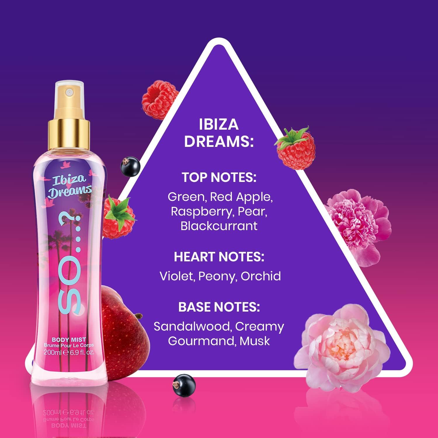 Body Mist By So…? Womens Red Velvet Body Mist Fragrance Spray 100ml ...