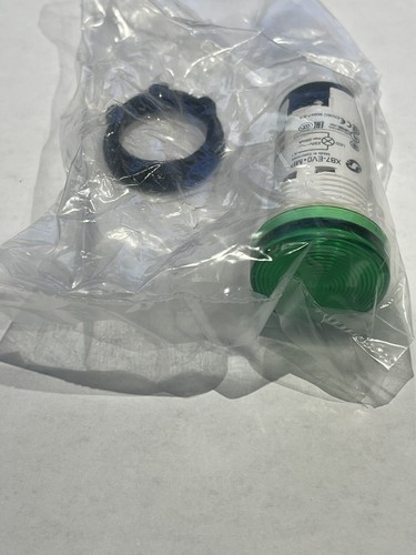 Schneider Electric, XB7-EV0-MP, Pilot Light, Green, 230VAC, 20mA ...