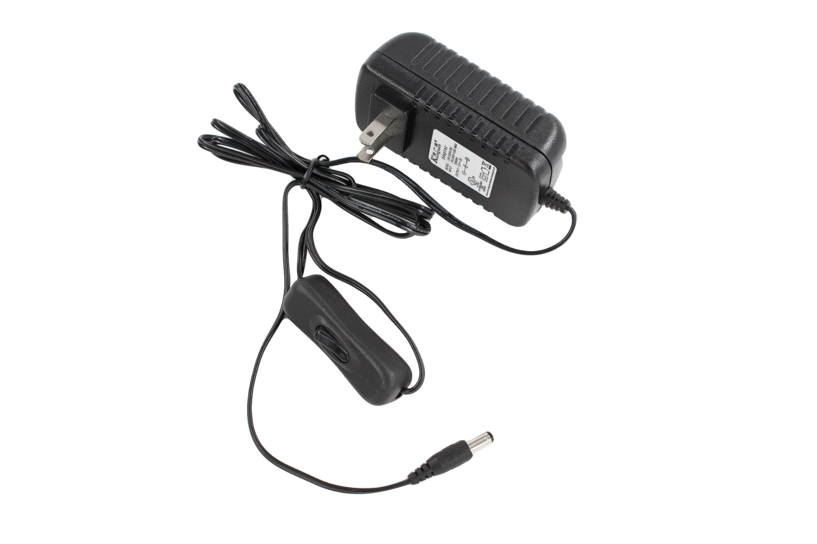 UL Listed 12v 2A 24W LED LIGHT AC POWER ADAPTER + on/off switch For LED ...