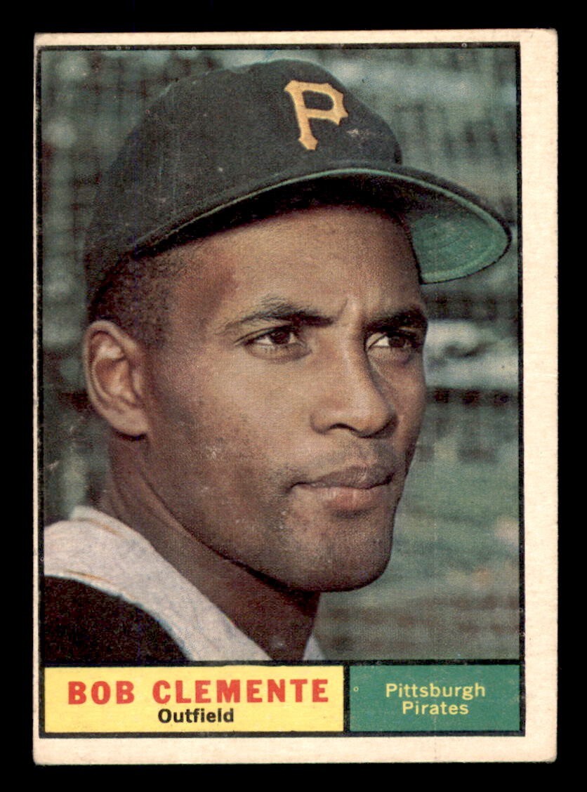 1961 Topps Baseball #388 Bob Clemente VG/EX *e1 | eBay