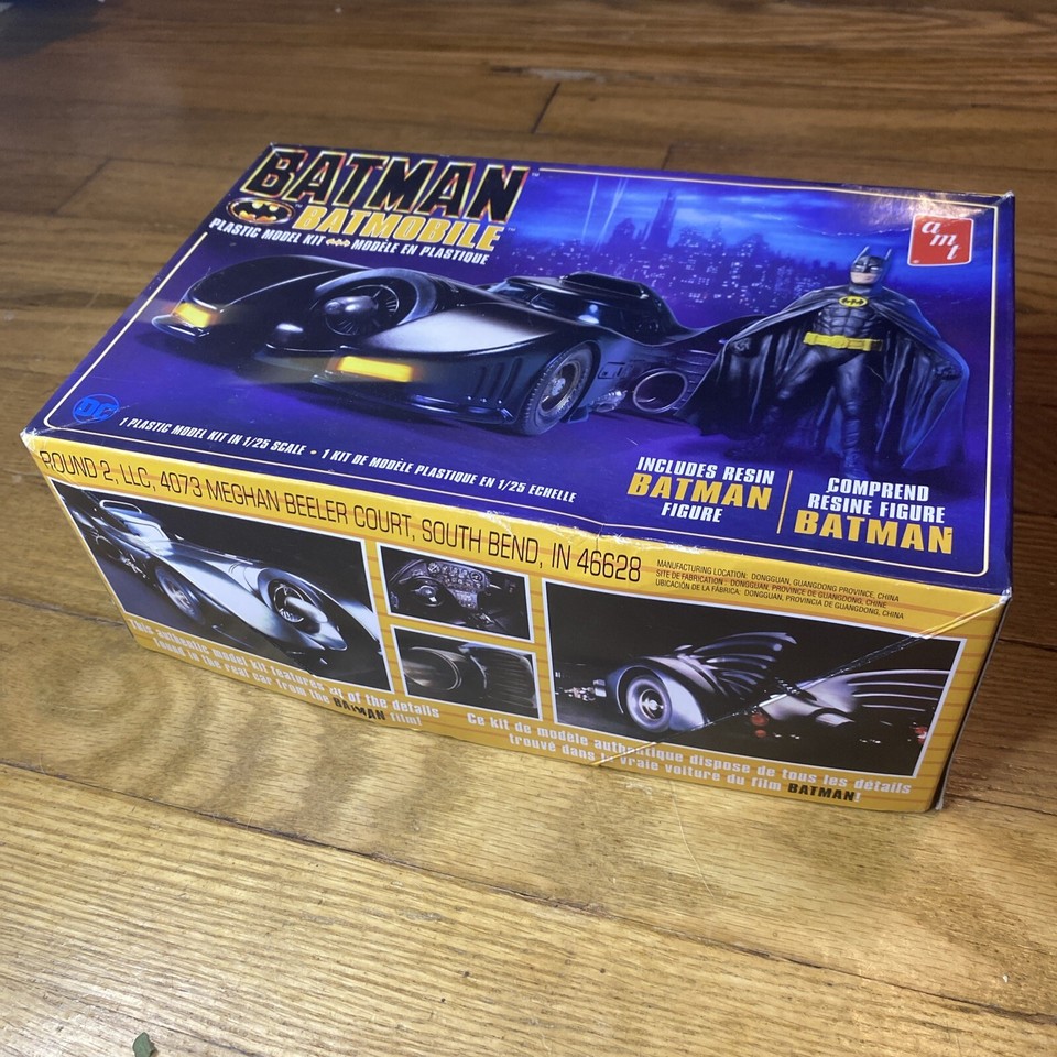 AMT Batman Batmobile Plastic Model Kit 1/25 Scale New Open Box | eBay