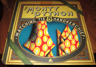 MONTY PYTHON MATCHING TIE & HANDKERCHIEF LP NM ARISTA PROMO VINYL ...
