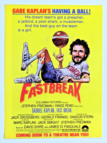 Gabe Kaplan Fast Break 1979 Original Print Ad 8,5 x 11" | eBay