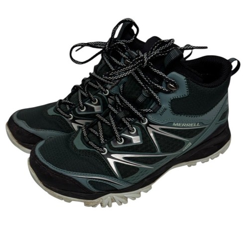 MERRELL Capra Bolt Ankle Women's Waterproof Hiking Boots Pine Grove | eBay