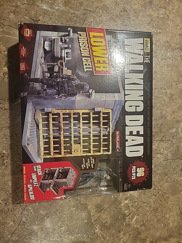 McFarlane Toys, Walking Dead Building Set #14608 Lower Prison Cell w ...