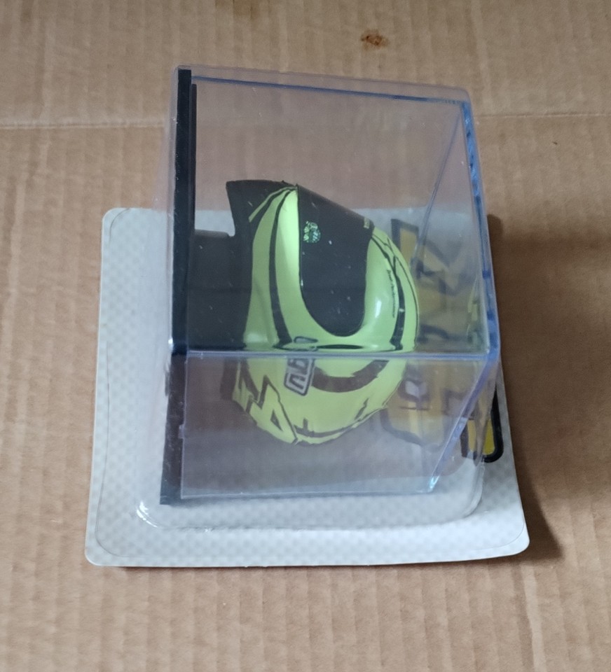 HELMET AGV- GP TECH TEST VALENCIA 2010 , 1/5 MOTOGP, VALENTINO ROSSI ...