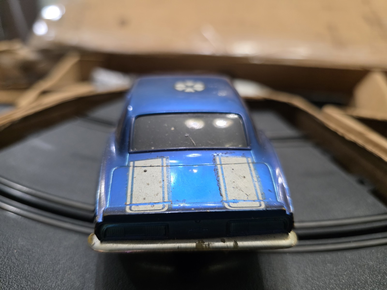 JC Penny's Trans America Road Race Set by Eldon 1/32 Slot Cars Vintage ...