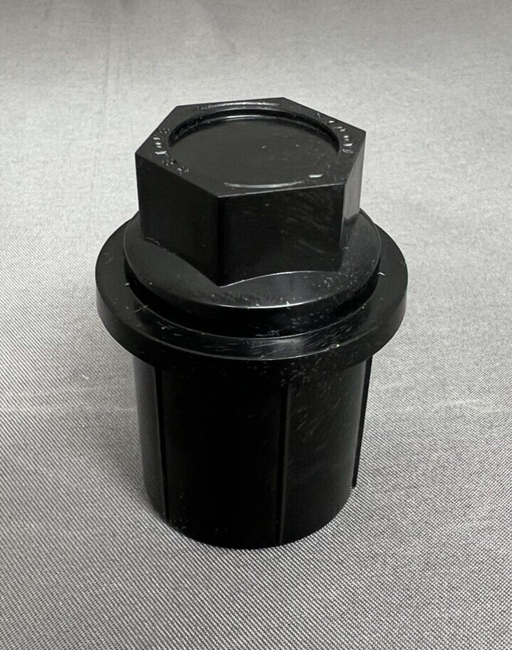 6 NEW EXTRA LONG BLACK Lug Nut COVERS CAP CHEVY GMC SILVERADO TRUCK VAN ...