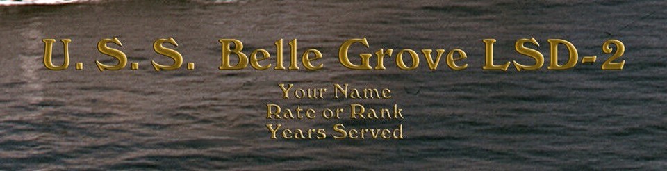 USS BELLE GROVE LSD 2 San Diego Photo Print Personalized US Navy | eBay