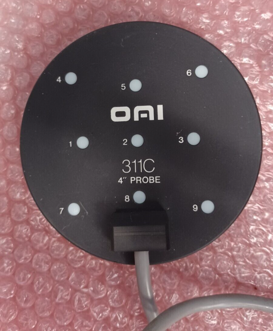 OAI 311 UV Intensity Anaylzer 9 Point Profiler Sensor 311-011-01 301 w ...