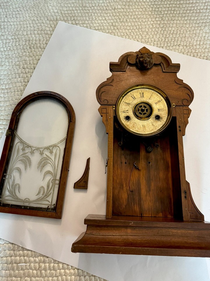 Gilbert Antique Parlor/Kitchen/Mantel Clock - For Parts/Repair | eBay