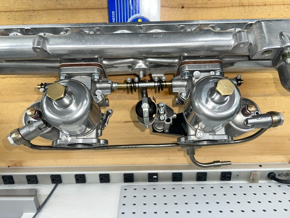 Jaguar XK150 3.4 3.8 fully restored SU HD6 carb set with manifold ...