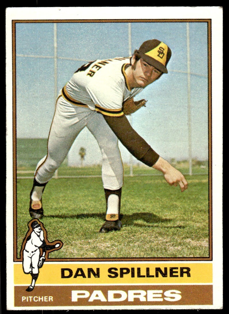 1976 Topps #557 Dan Spillner - San Diego Padres | eBay