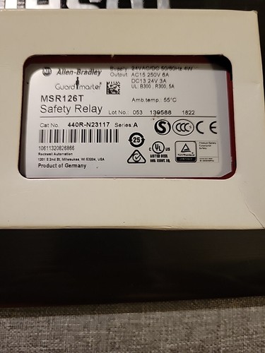 1 PCS New In Box Safety Relay MSR126T AB 440R-N23117 SPOT STOCK ...