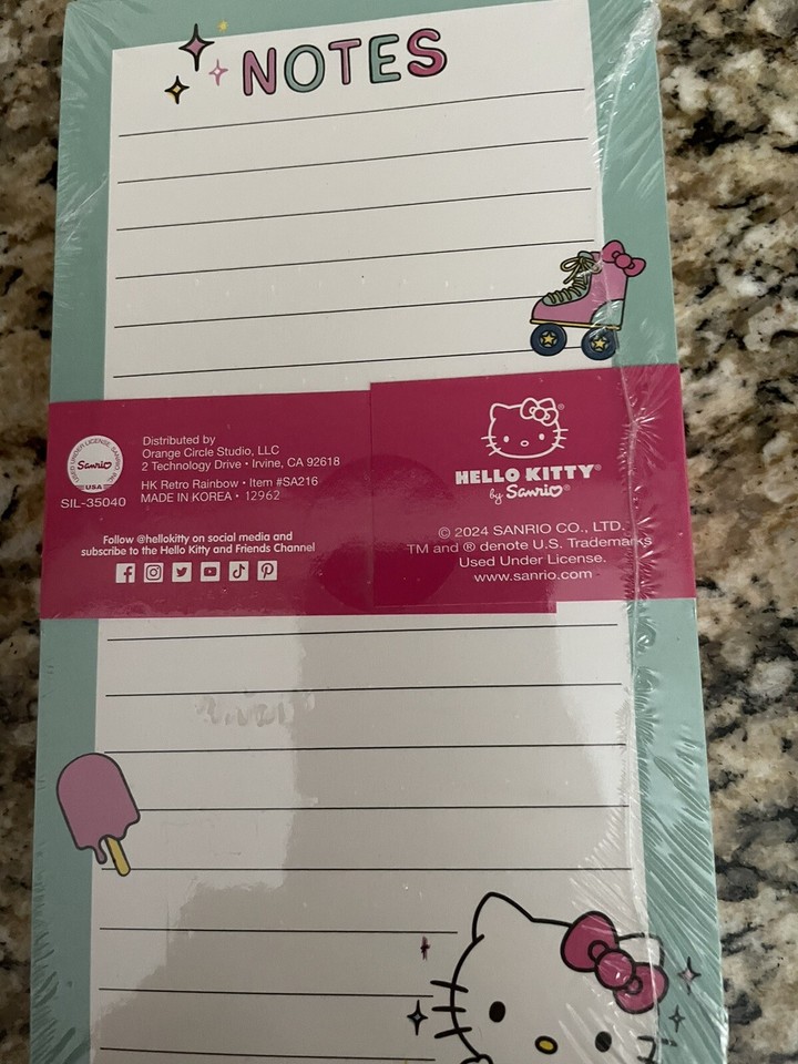Hello Kitty Notepad Set | eBay