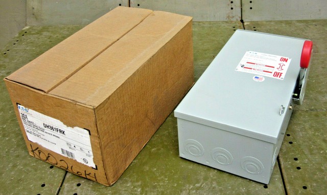 Eaton DH361FRK 30A Single-Throw Safety Switch for sale online | eBay